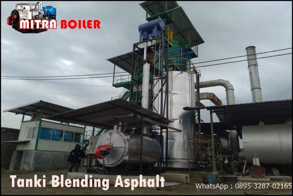 JUAL THERMAL OIL/MESIN PEMANAS TANGKI ASPAL KARET DAN BUTON (AMP)