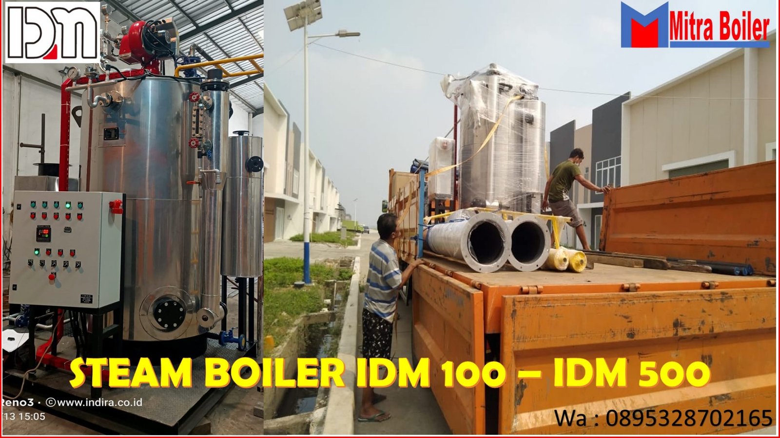 MANUFACTUR STEAM BOILER VERTICAL – IDM BOILER