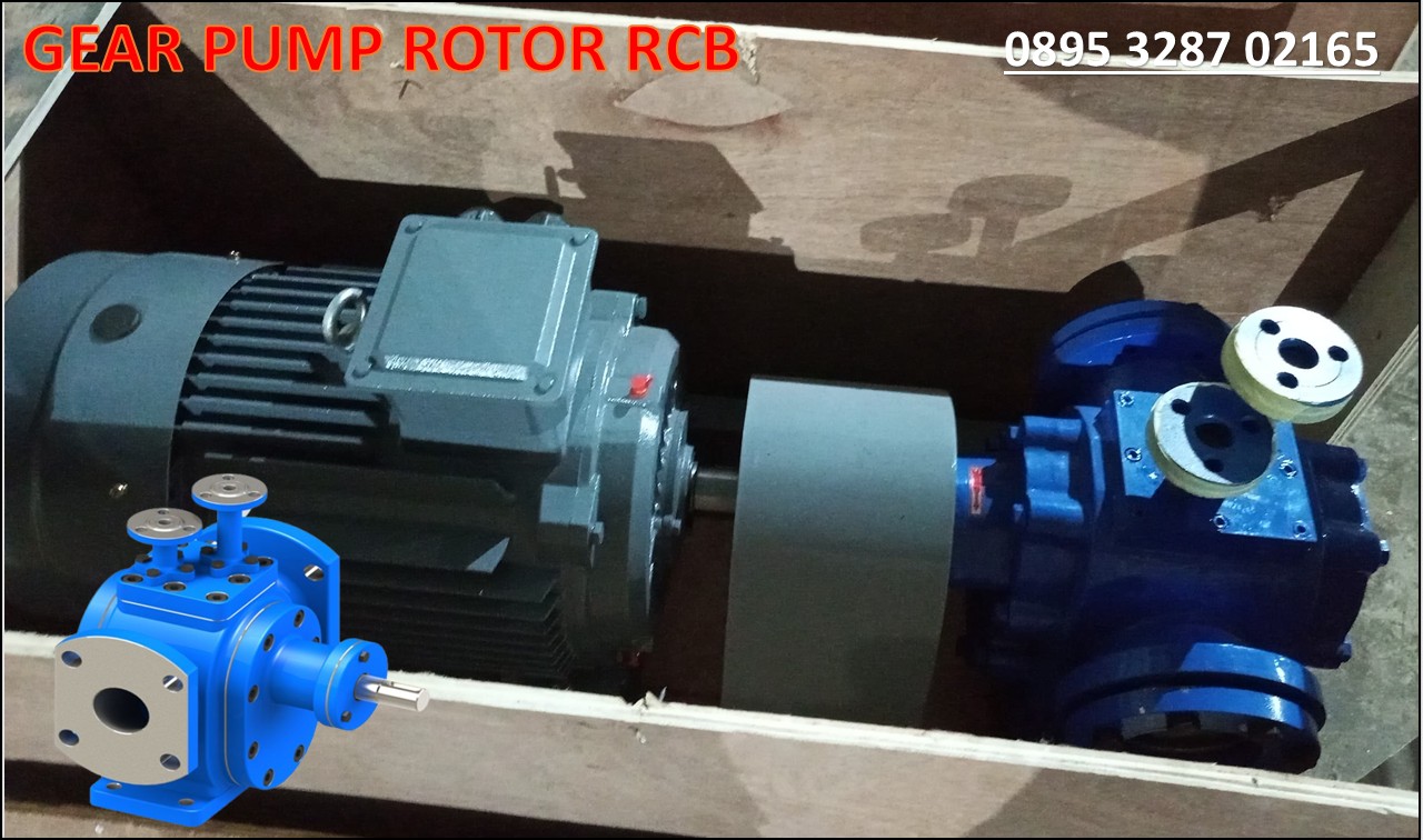 GEAR PUMP ASPAL - FABRIKASI BOILER DAN THERMAL OIL BOILER