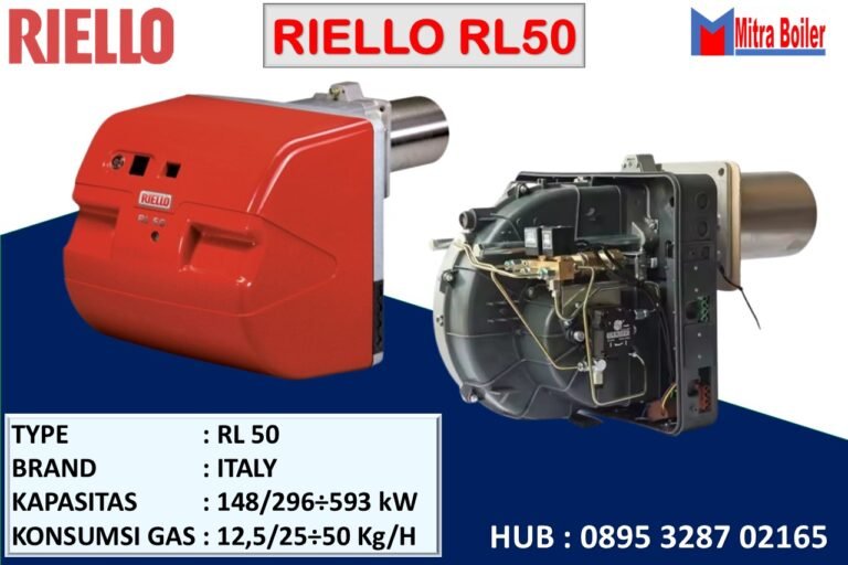 LIGHT OIL BURNER RL50 – 510.000 KCAL - FABRIKASI BOILER DAN THERMAL OIL ...