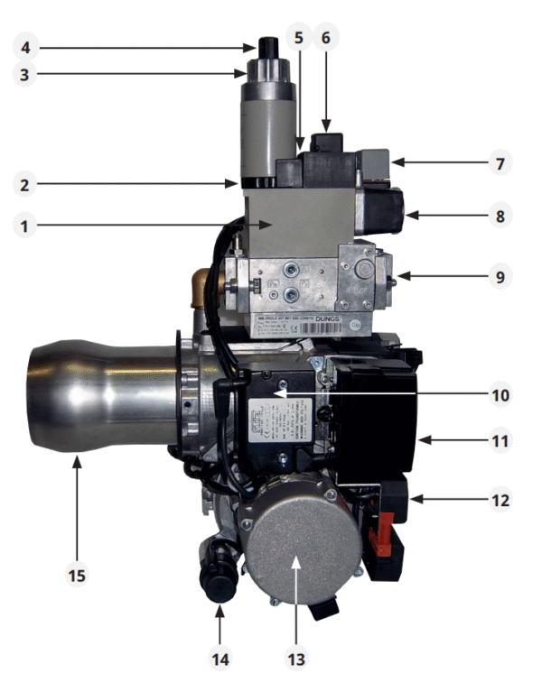GAS BURNER BENTONE BFG 1 H1, BFG 1 H2, BFG 1 H3